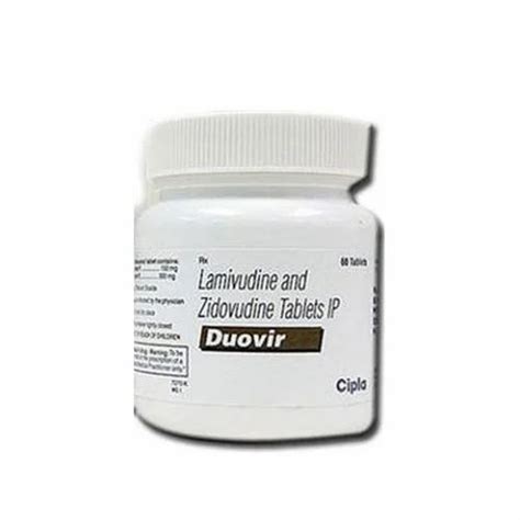 Cipla Duovir Tablet 60 Tablets Treatment Hiv Drugs At ₹ 1293bottle