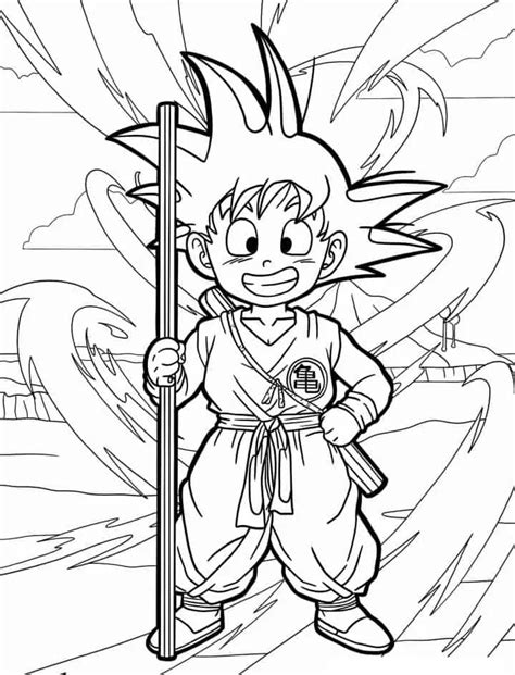78 Dragon Ball Z Para Colorear Gratis ¡descárgalas O Imprímelas