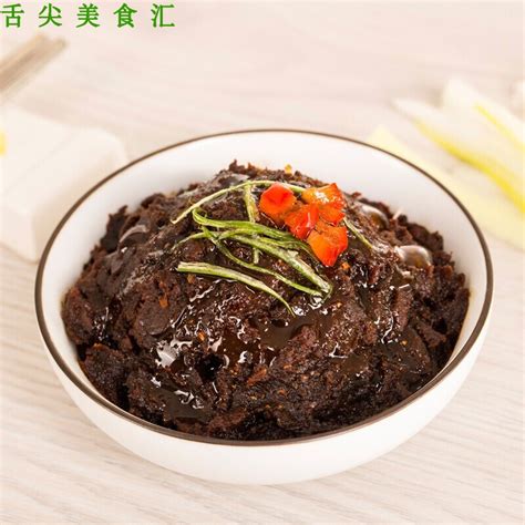 正宗六必居干黄酱250g老北京炸酱面专用酱牛肉正品干黄豆酱甜面酱 虎窝淘