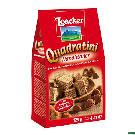 Buy Loacker Quadratini Chocolate Wafer Biscuit 125 G Online At Best Prices Wellness Forever