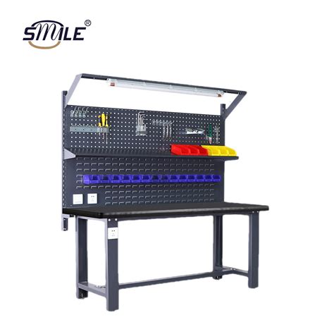 Smile Heavy Duty Steel Laboratory Workbench With Drawer Cabinet Drawer Cabinet And Esd Workbench