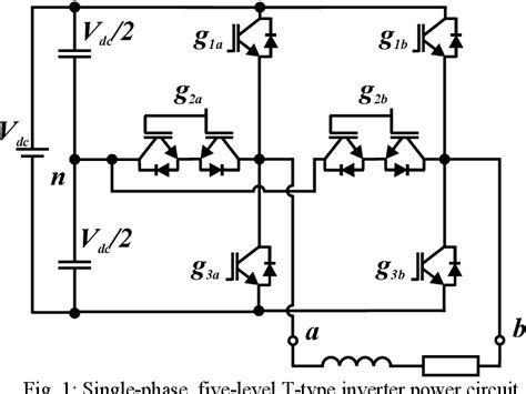 Figure 1 From Single Phase Five Level Inverter With Spwm Based Neutral