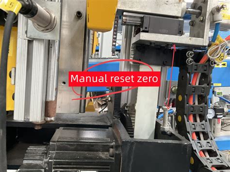 How To Reset The Servo Motor With Manual Reset Epstec China Eps Machine