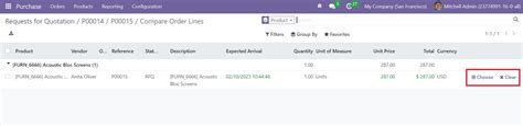 Request For Quotation In Odoo Purchase App Odoo Community Book
