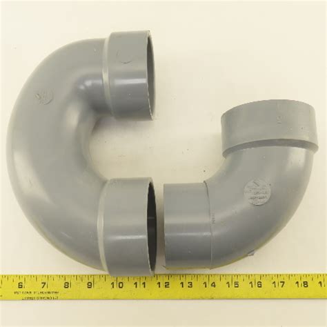 Spears P C Labwaste Cpvc Slip Return Bend P Trap Piece