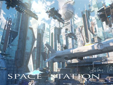 日常练习概念场景渲染 DAVE Studio 站酷ZCOOL