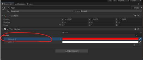 How To Check Which Array Element Is Selected Unity Engine Unity
