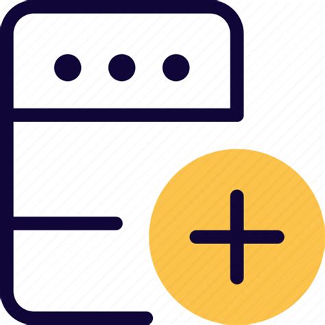 server add web database icon download on iconfinder