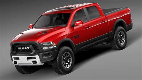 Dodge Ram 1500 Rebel 2015 3d Model By Squir