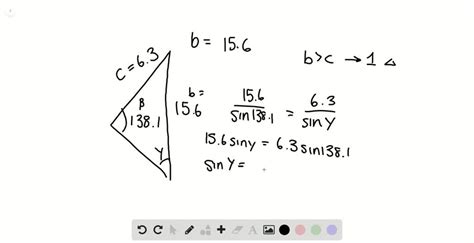 solved determine the number of triangles with the given parts and solve