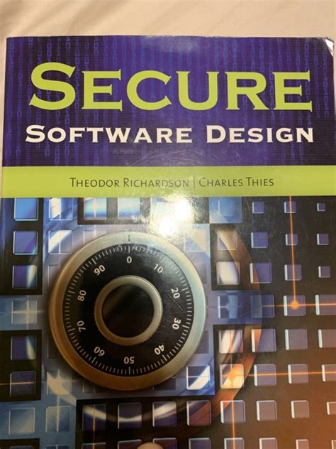 Solved Secure Software Design Theodor Richardson Charles