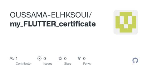 Github Oussama Elhksouimyfluttercertificate