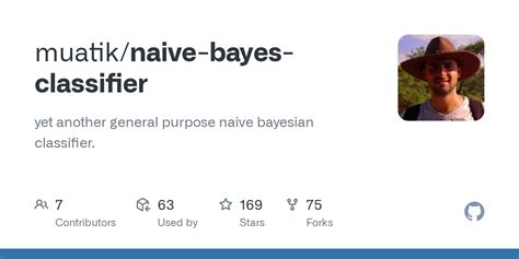 Github Muatiknaive Bayes Classifier Yet Another General Purpose