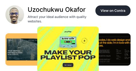 Uzochukwu Okafor On Contra