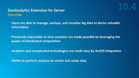 big data and analytics getting started with arcgis ppt download
