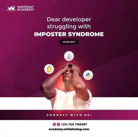 Whitehat Innovative On Linkedin Developer Developers Impostersyndrome Coding Codingchallenge