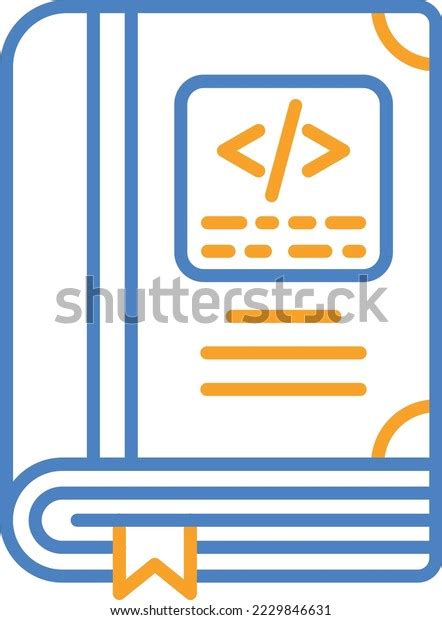Coding Book Vector Icon Can Be Stock Vector Royalty Free 2229846631