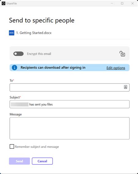 Share Files Using Sharefile For Windows Sharefile