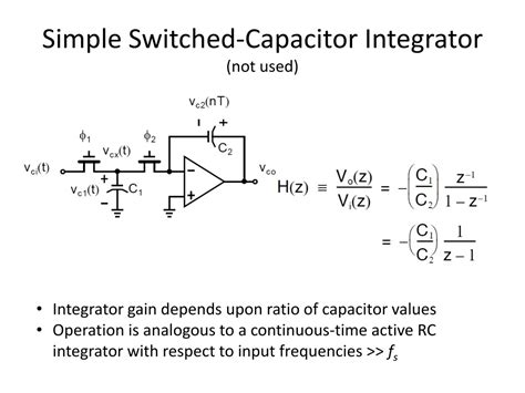 Ppt 1412introductionswitchedcapacitorcircuits Powerpoint