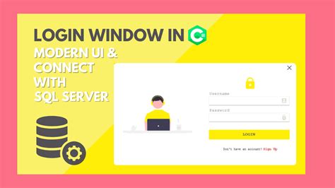 C Code For Login Page Login Form Design In C Windows Application