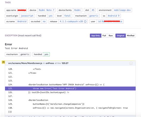Source Maps Missed On Iosandroid With Codepush · Issue 928