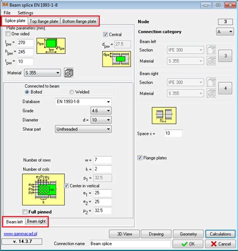 Application Of Steel Connection Sc1 Module Axisvm
