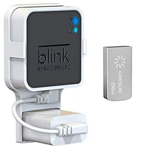 256gb Portable Usb Flash Drive For Blink Sync Module 2 Video Storage Mount Included