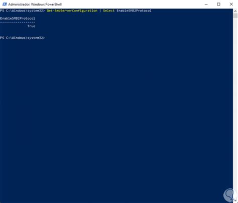 Aktivieren Oder Deaktivieren Sie Smb1 Smb2 Windows 10 Powershell Storungssuche