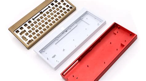 CNC Mechanical Keyboard Shells Case How To CNC Machining High Surface Treatment Mechanical