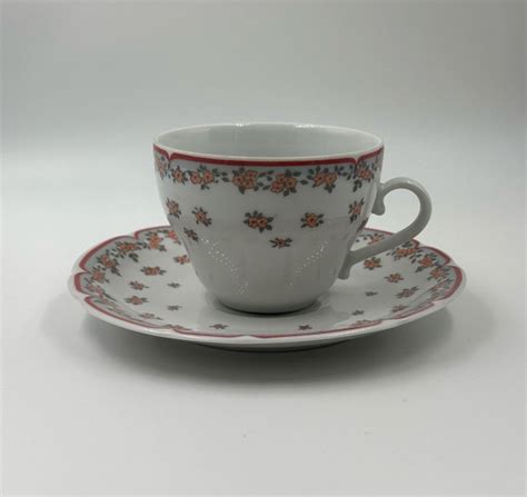 Фарфоровая Чайная Пара Цветы Kahla ГДР Винтаж купить по низким ценам в интернет магазине Ozon