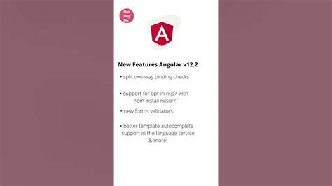 new features angular v12 shorts youtube