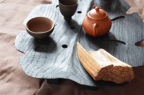 Chaban Tea Table Made Of Oak For сhinese Tea Ceremony Tea Trey