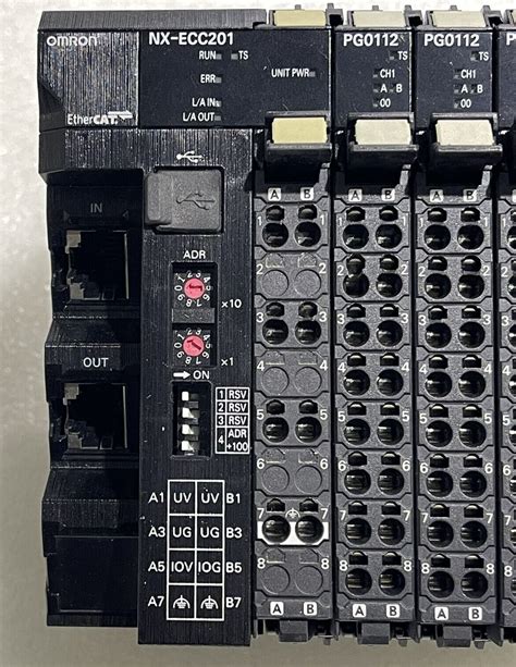 Omron NX ECC Ethernet Coupler Unit Novus Ferro Pte Ltd