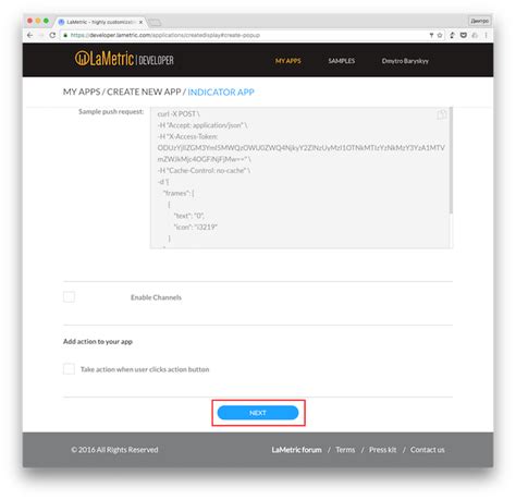 First Indicator App Lametric Api V2 3 0 Documentation