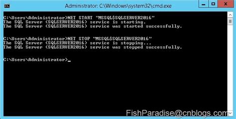 Sql Server重启管理命令行以及sql Server启动的几种方法重启sqlserver Csdn博客