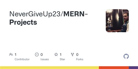Github Nevergiveup23mern Projects
