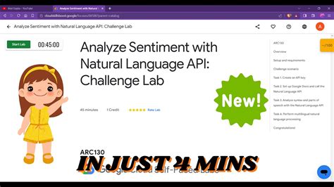 Analyze Sentiment With Natural Language Api Challenge Lab Arc130