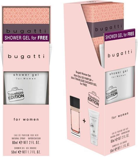 bugatti Eau de Parfum bugatti Eleganza EdP 60 ml + (gratis) Duschgel 50 ...