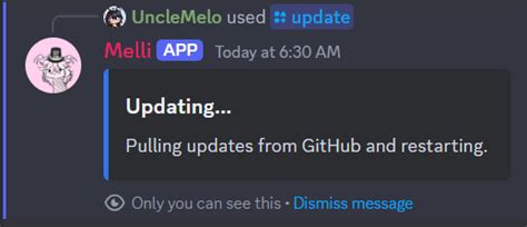 Github Unclemeloupdater Cog A Discord Bot Cog For Updating And