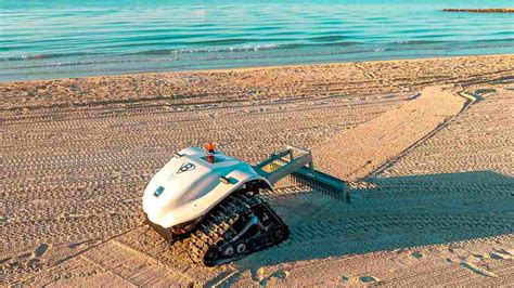 This Robot Sifts Sand For The Tiny Plastics That Humans Miss On Red Sea