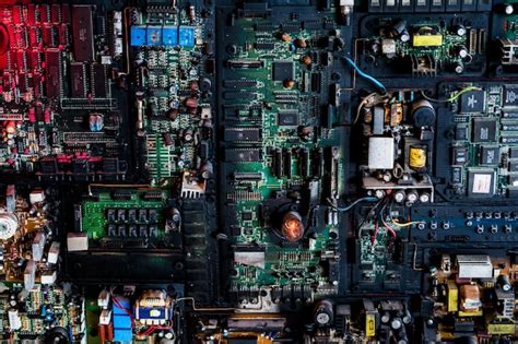 Premium Photo Full Frame Shot Of Computer Chip