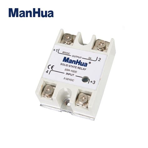 Single Three Phase DC Solid State Relay SSR DD Products ManHua Electric Co Ltd
