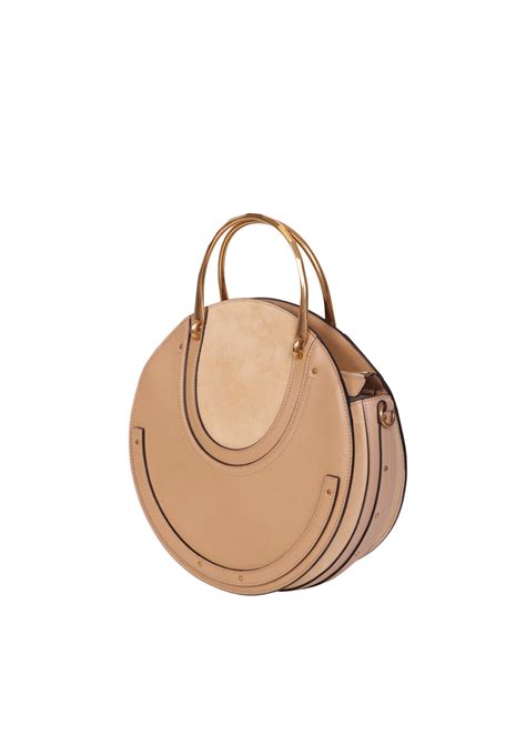 Bolsa Chloé Large Pixie Bagl Bege Original Gringa