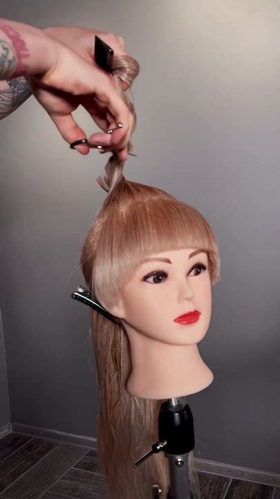 Удлиненный Маллет с короткой челкой ️ Youtube