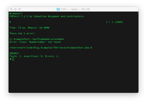 Building A Php Framework Part 5 Test Driven Development Developmentmatt