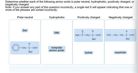 [solved] determine whether each of the following amino acids is polar neutral solutioninn