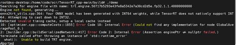 Jetson Nx上运行报错unable To Build Trt Engine · Issue 7 · Eshoyuan