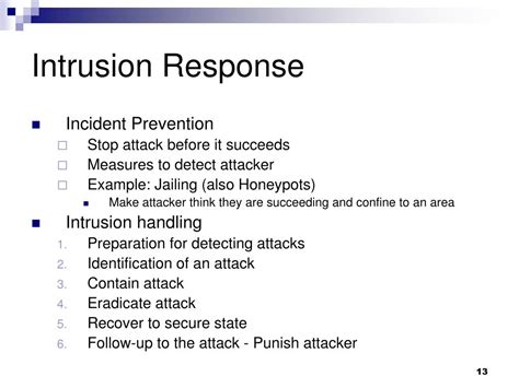 PPT Intrusion Detection PowerPoint Presentation Free Download ID 3953407