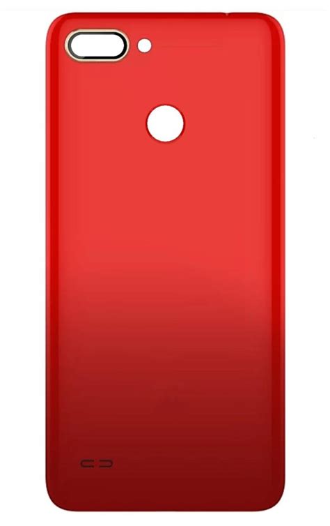 Back Panel Cover For Itel A Red Maxbhi Com