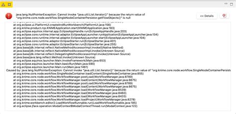 Can T Open Workflow How To Fix KNIME Analytics Platform KNIME